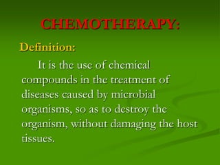 Chemotherapeutic | PPT | Chemistry | Science