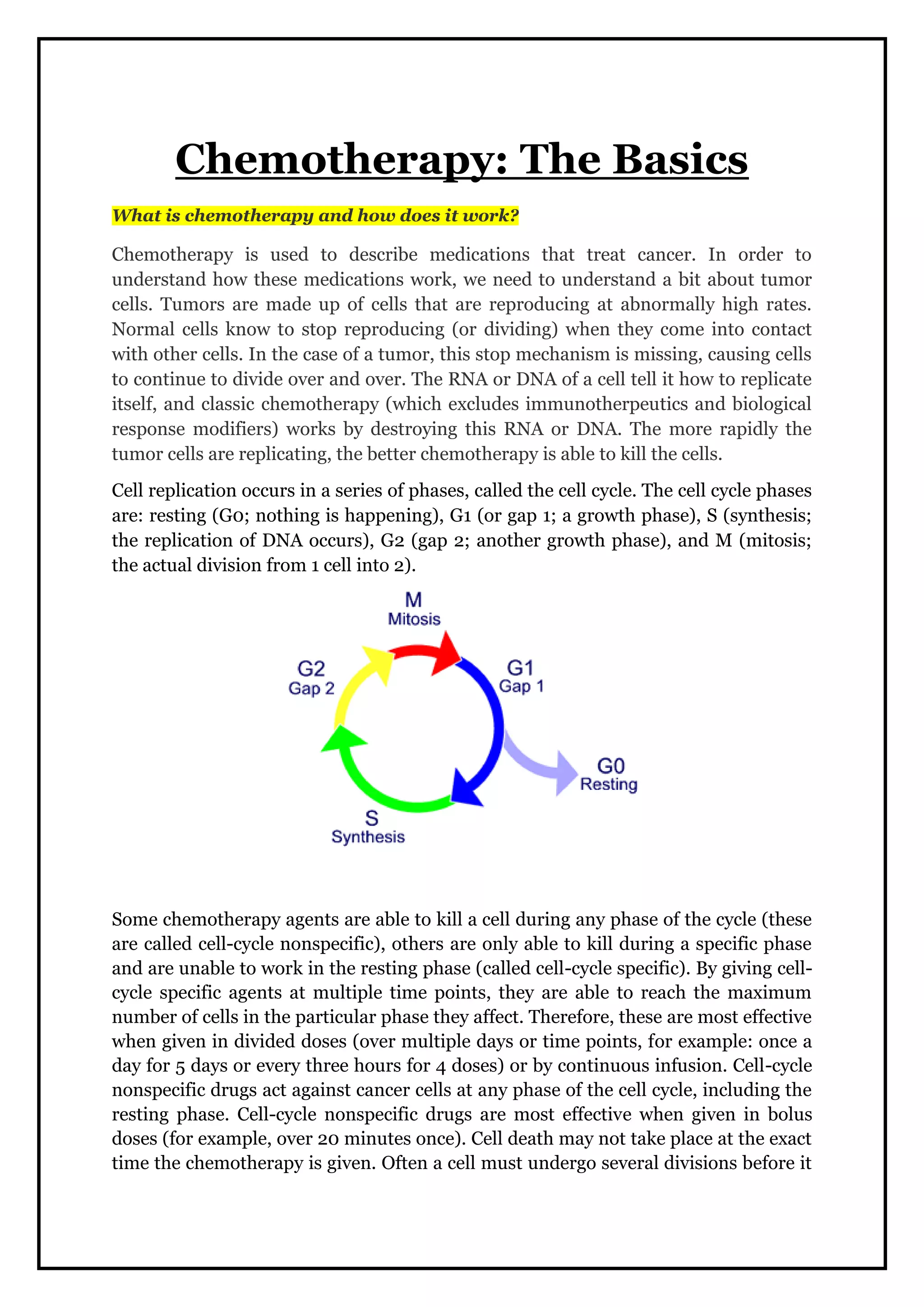 Chemotherapeutic agent | PDF