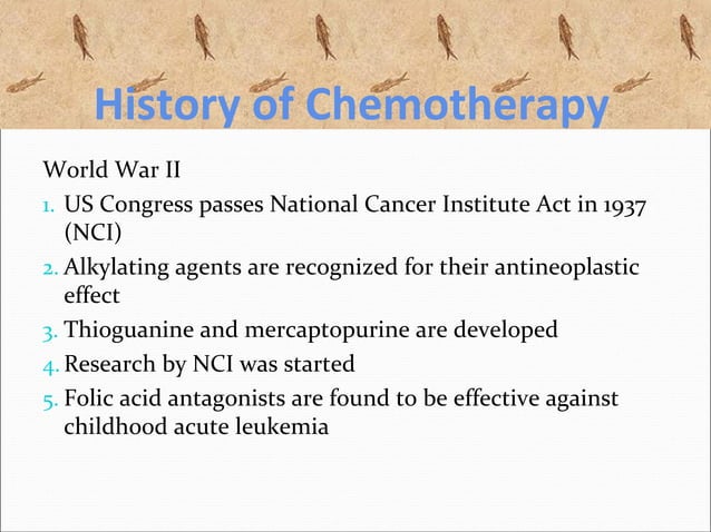 Chemotherapy | PPT | Cancer | Diseases and Conditions