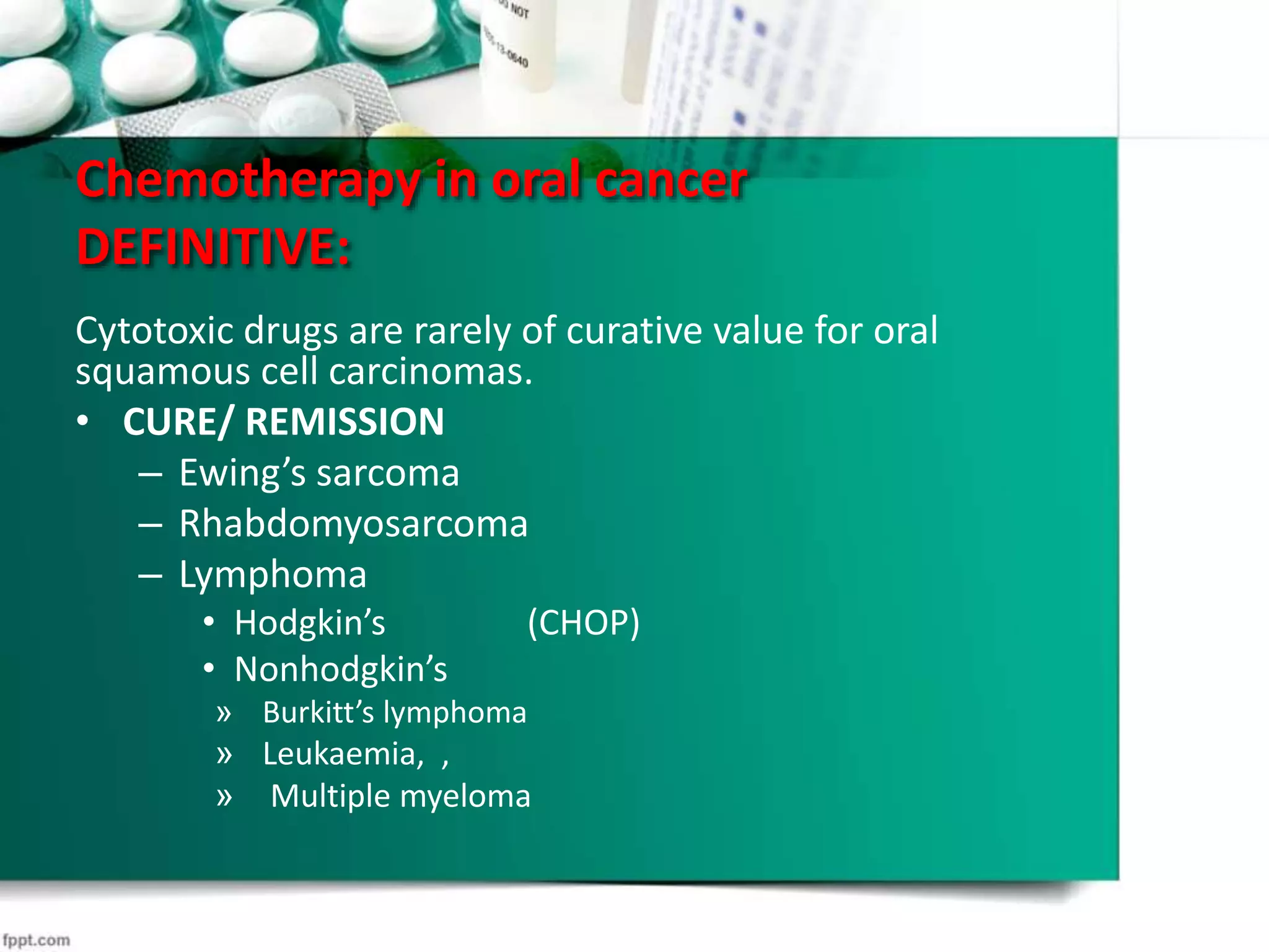 Chemotherapy | PPTX