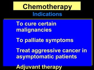 Chemotherapy for Nurses and Medical Students | PPT