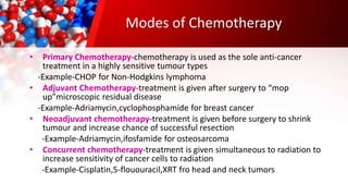 Chemotherapy | PPTX