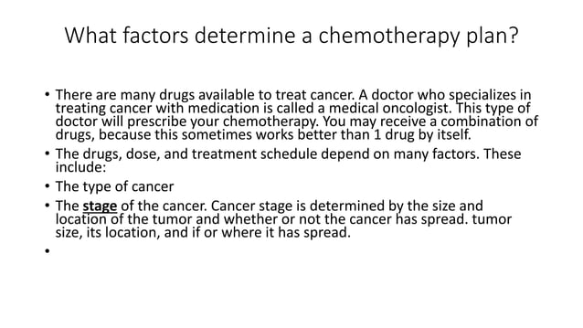 Chemotherapy and types of chemotherapy.pptx