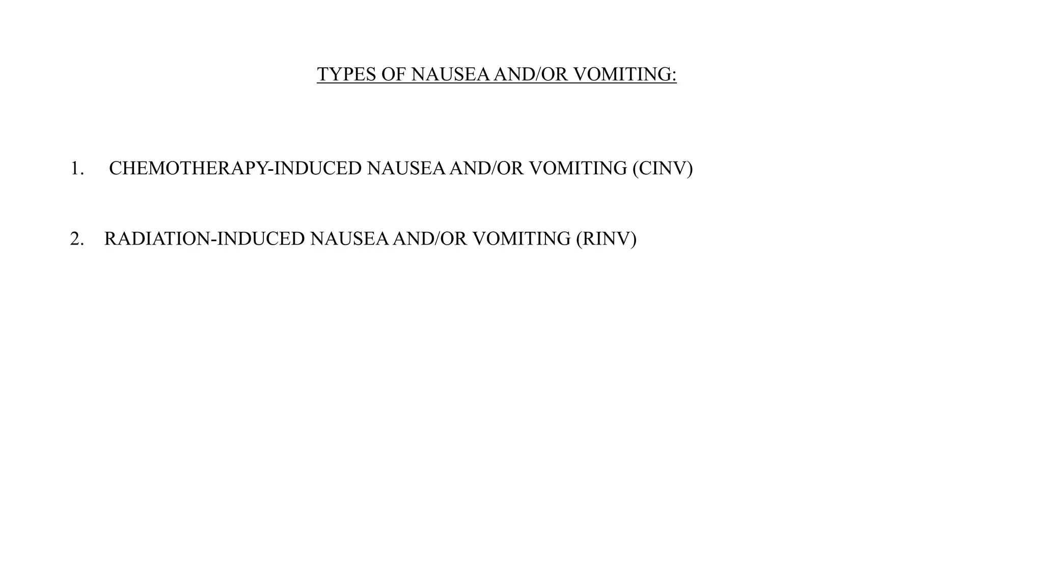 CHEMOTHERAPY-INDUCED NAUSEA AND VOMITING.pptx