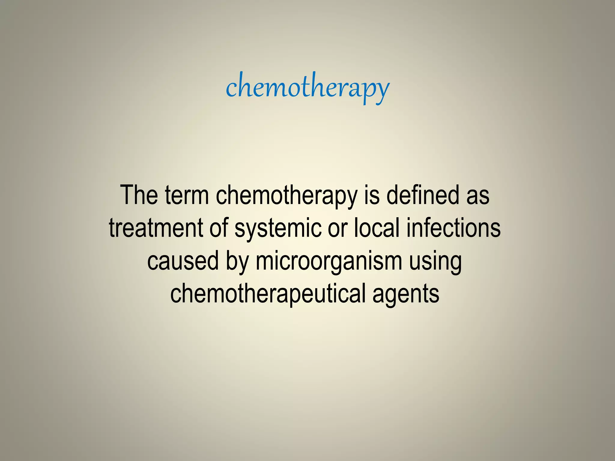 Chemotherapy | PPTX