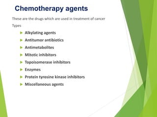 chemotherapyagents .pptx
