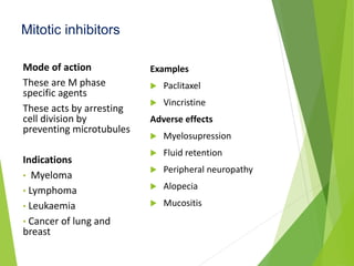 chemotherapyagents .pptx