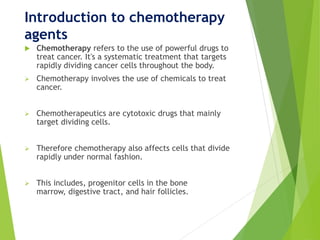 chemotherapyagents .pptx