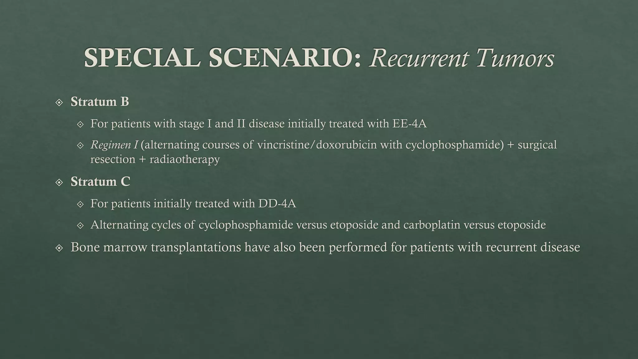 Chemotherapy and radiotherapy in wilms' tumor and late effects | PPT