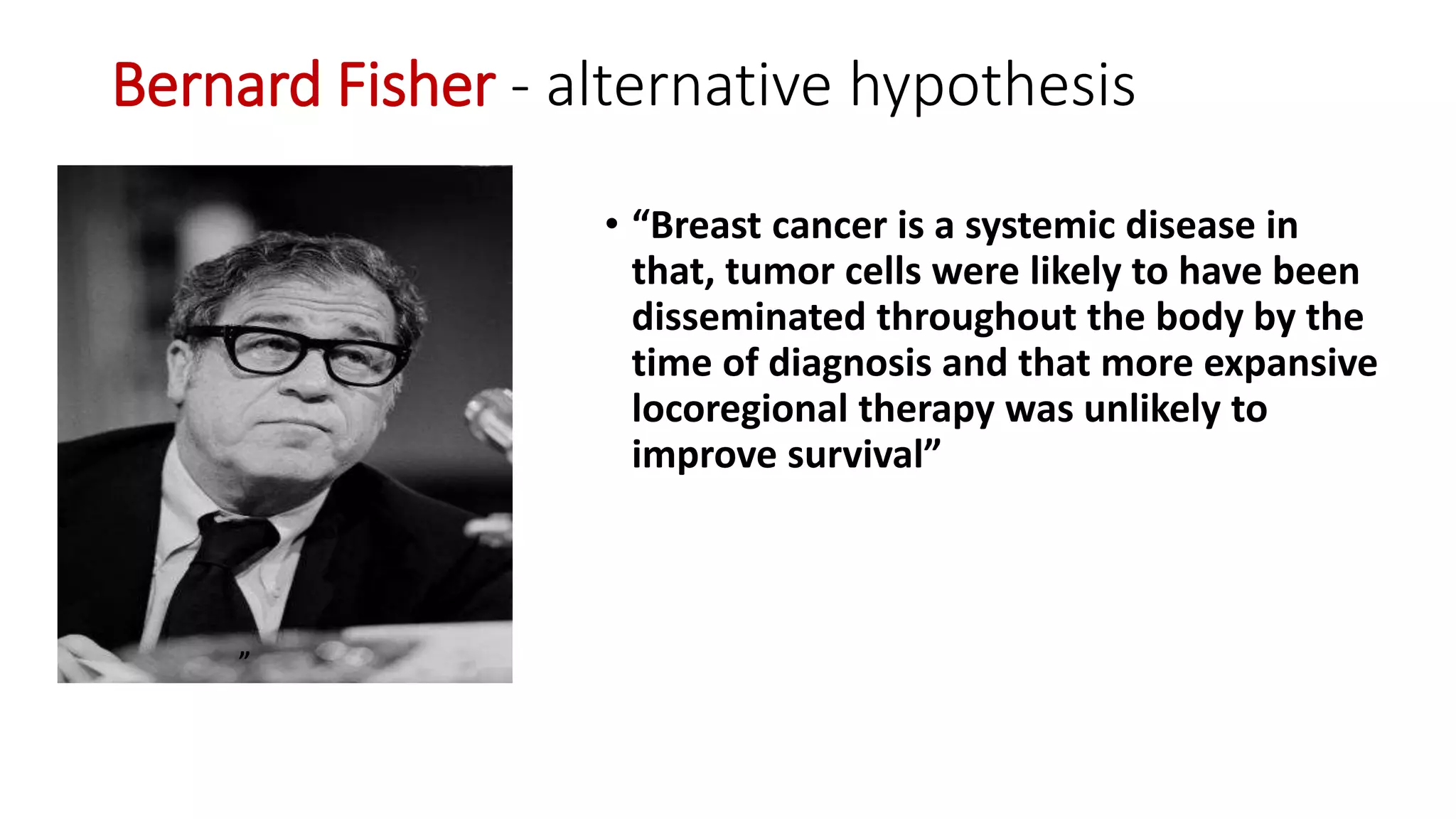 EVOLUTION OF CHEMOTHERAPY IN BREAST CANCER | PPTX