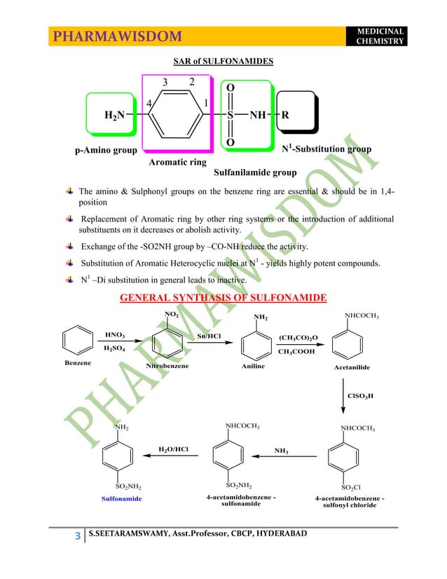 Classifications and Synthesis of Chemotherapeutic Drugs | PDF
