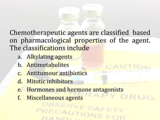 Chemotherapy drugs | PDF