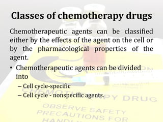 Chemotherapy drugs | PDF