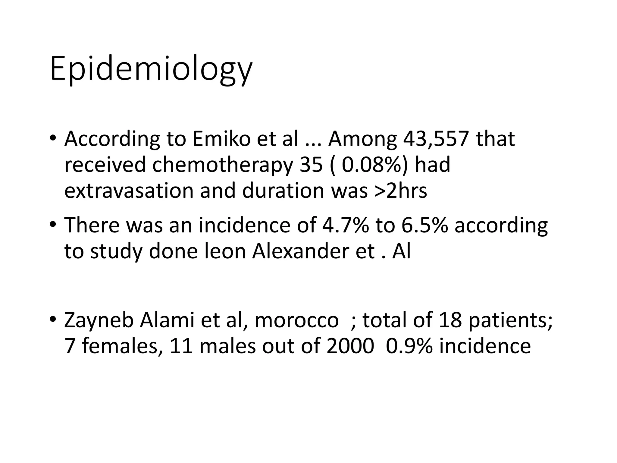Chemotherapy Extravasation in Oncology 1.pptx