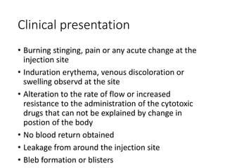 Chemotherapy Extravasation in Oncology 1.pptx