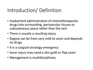 Chemotherapy Extravasation in Oncology 1.pptx