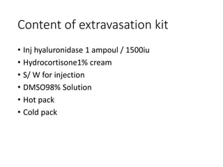 Chemotherapy Extravasation in Oncology 1.pptx