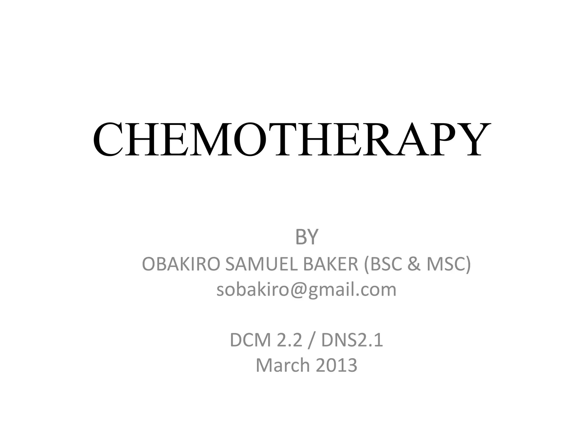 chemotherapy lecture notes.1.ppt
