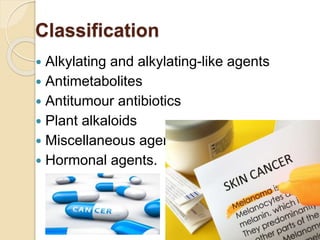 Chemotherapy of cancer | PPTX