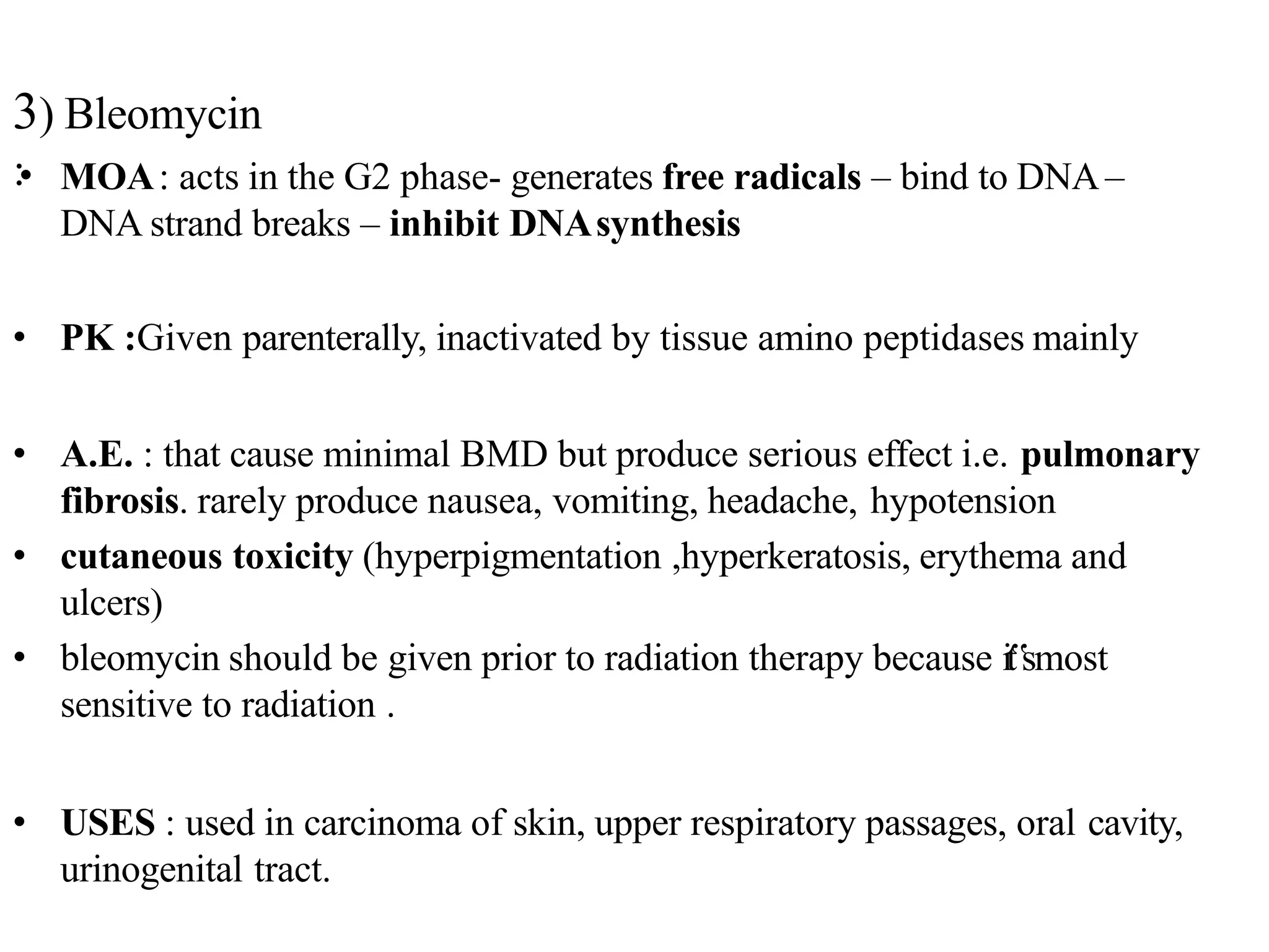 Chemotherapy of cancer | PPTX