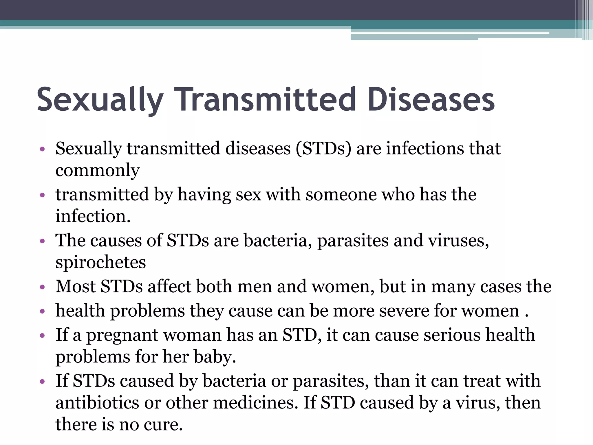 Chemotherapy of Sexually Transmitted Diseases | PPTX