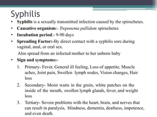 Chemotherapy of Sexually Transmitted Diseases | PPTX
