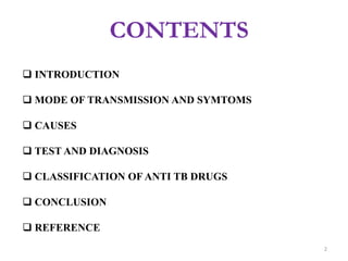 Chemotherapy of Tuberculosis | PPT