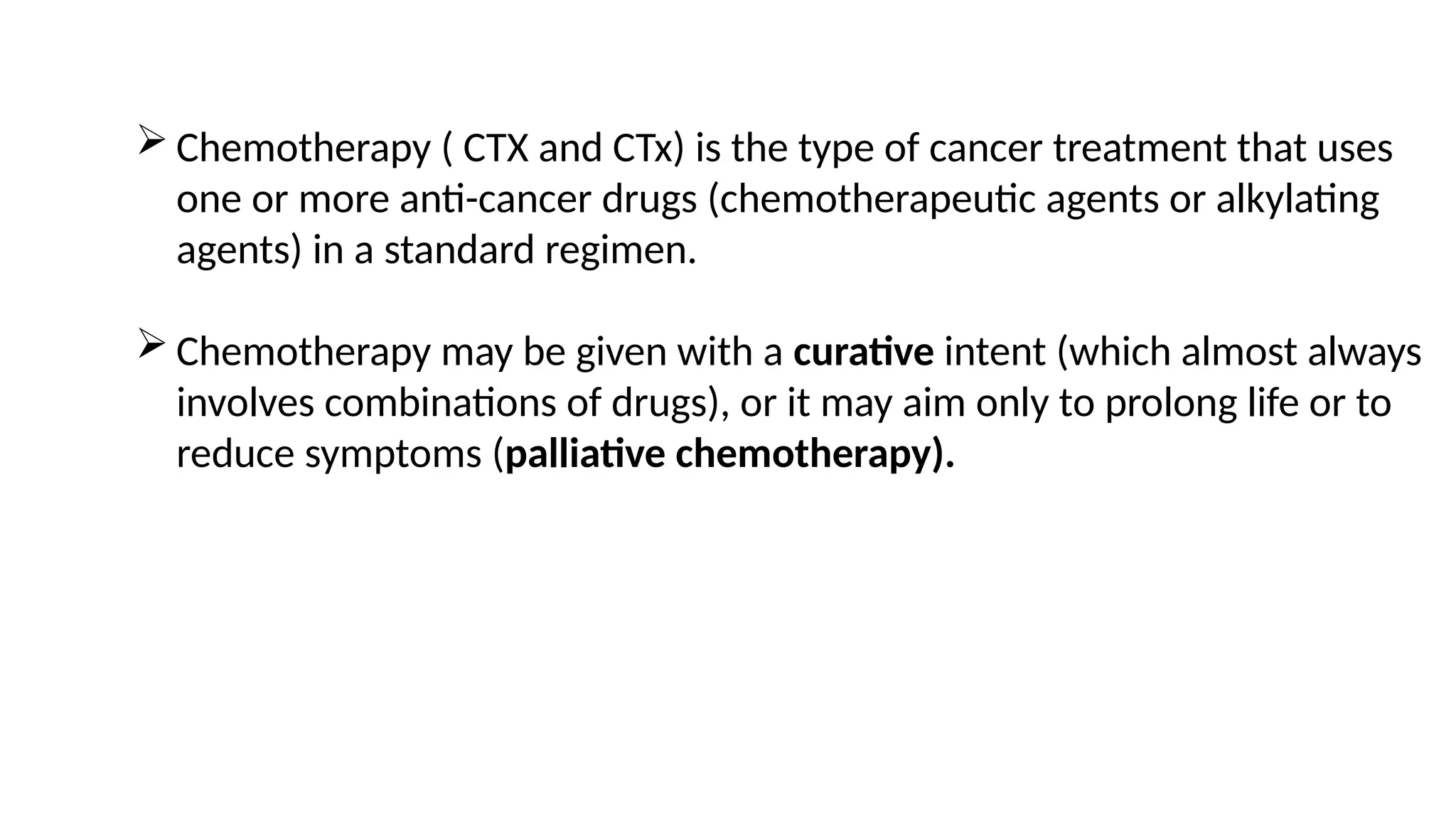 chemotherapy presentation.pptx for education | PPTX