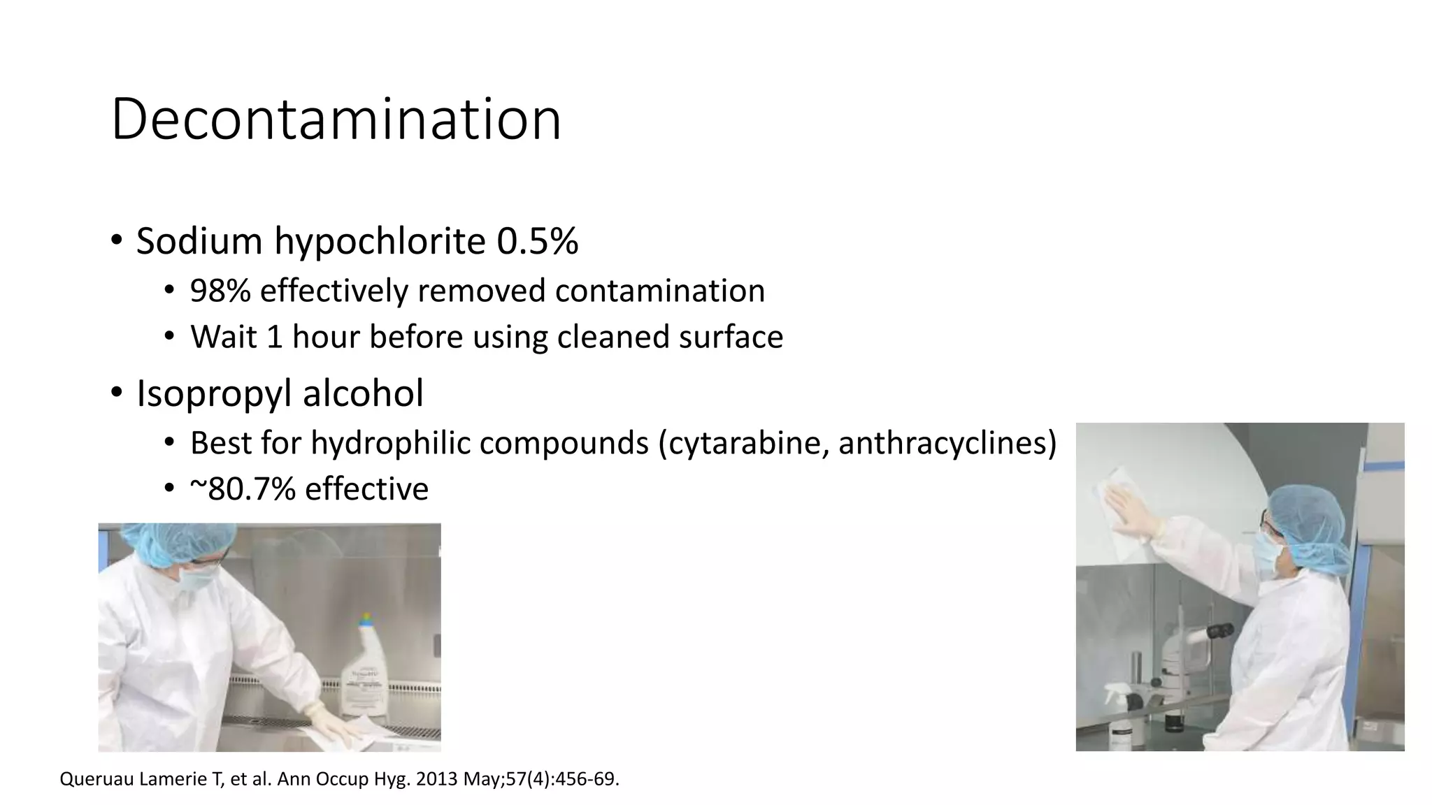 Chemotherapy safety and handling-Thao's presentation | PPTX