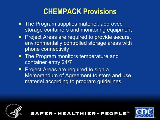 Chempack publicly cleared brief | PPT | Infectious Diseases | Diseases ...