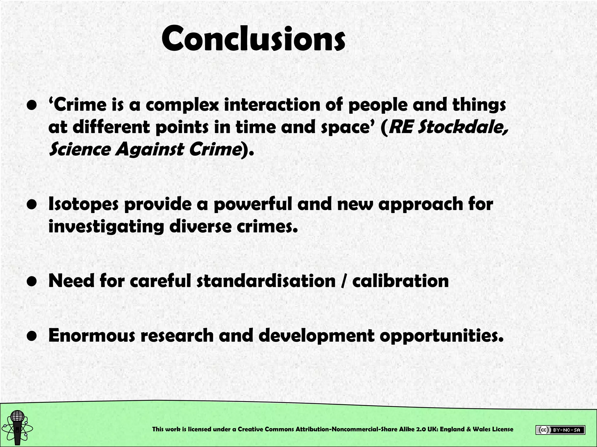 Chemical and Physical Properties: Isotopes and Forensic Science | PPT ...