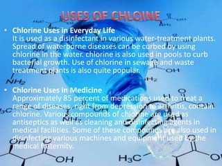 Chlorine Uses In Everyday Life
