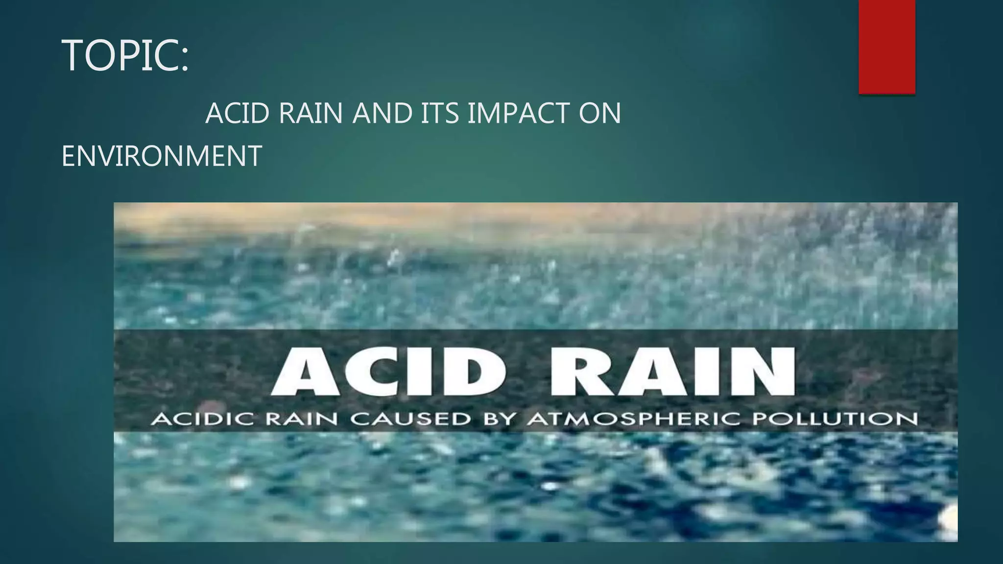 ACID RAIN | PPTX