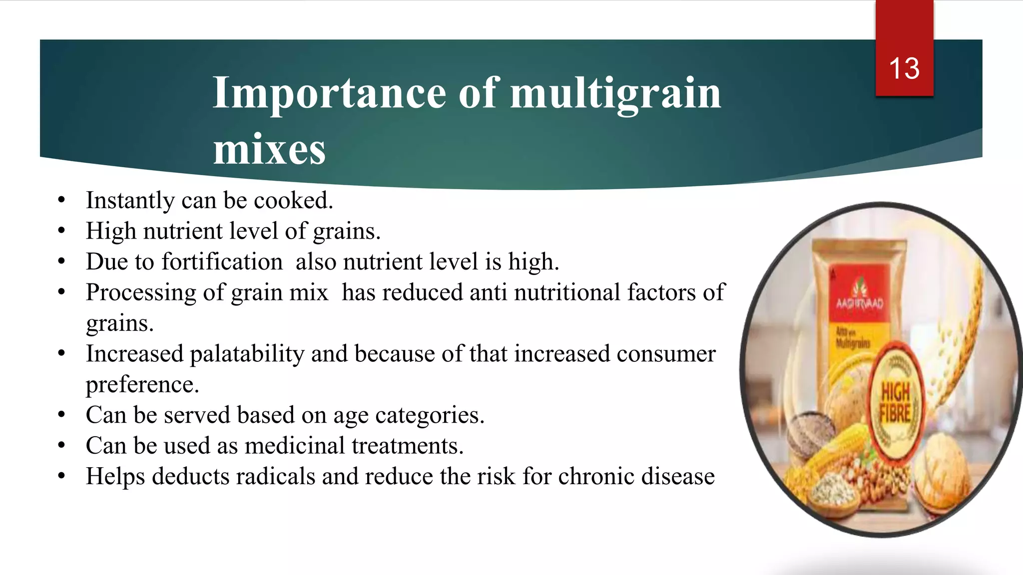 multigrain mixes | PPTX