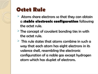 Covalent bond, valence bond theory and its limitations | PPTX