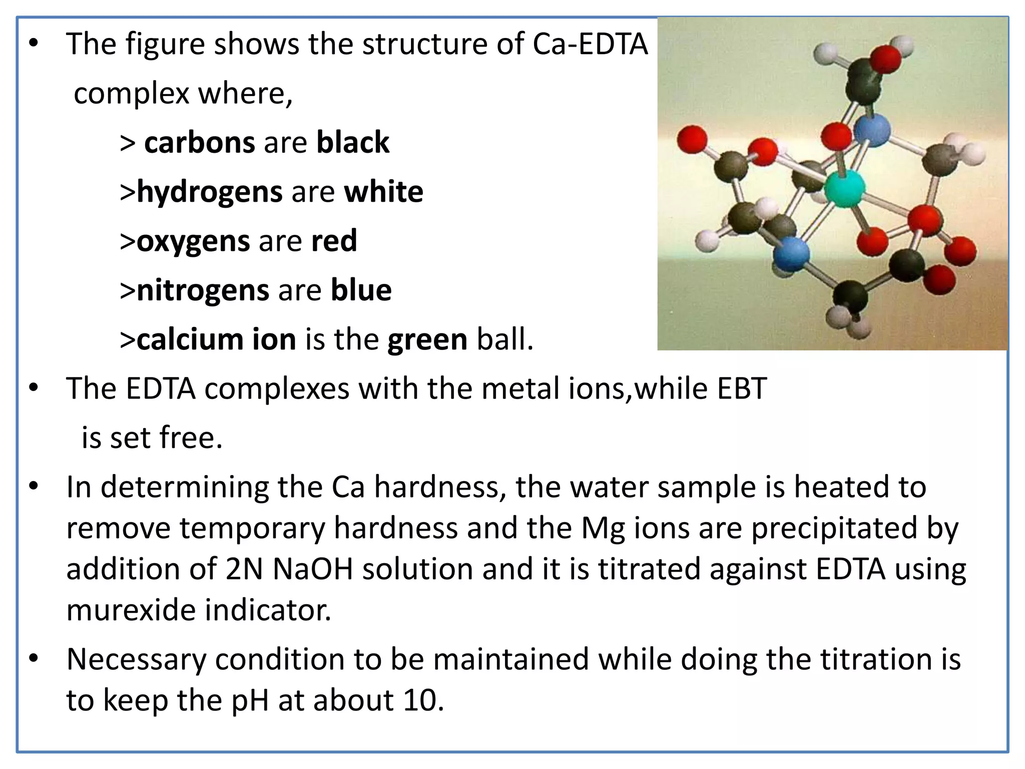 Determination of hardness of water | PPTX