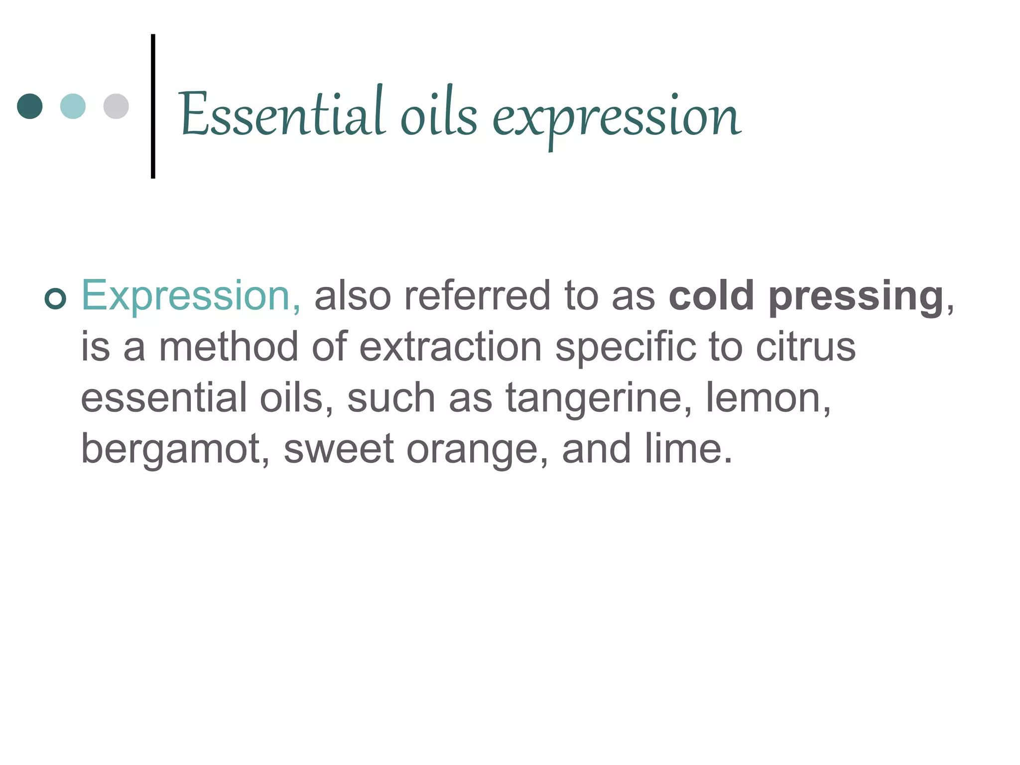 Essential oils chemistry | PPTX