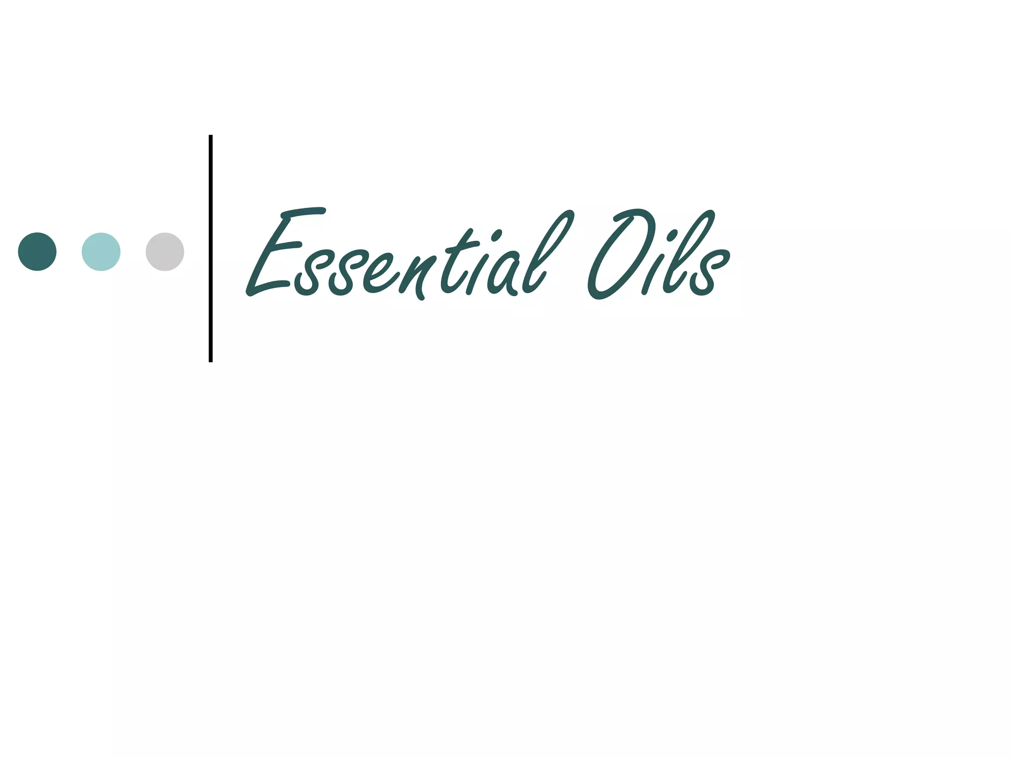 Essential oils chemistry | PPTX