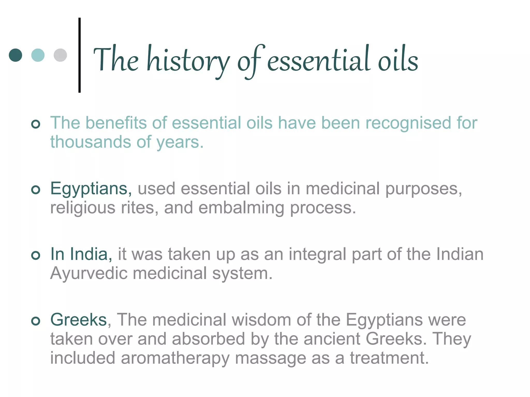 Essential oils chemistry | PPTX