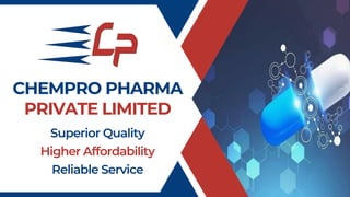 Chempro LAB-1 Contract Research and R&D Center.pptx | Pharmaceutical ...