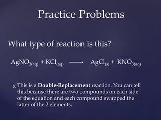 Chemical reactions | PPTX