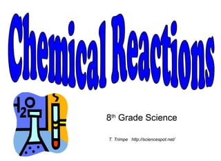 Chemical Reactions.ppt for class 8 students | PPT