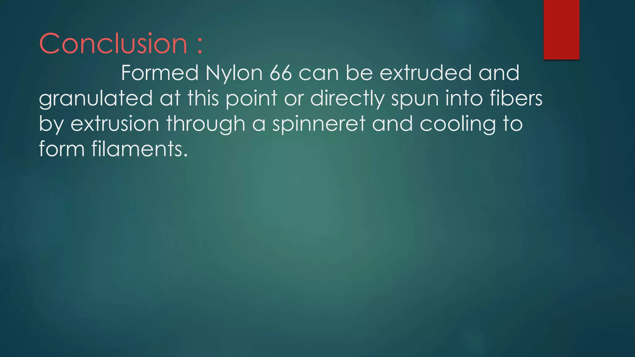 preparation of nylon 66 | PPTX