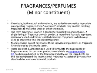 CHEMISTRY ALL ABOUT 9 GRAD COSMETICS.pptx