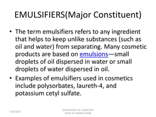 CHEMISTRY ALL ABOUT 9 GRAD COSMETICS.pptx