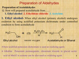 Chem sem iii unit-iii aldehyde part-i | PPT