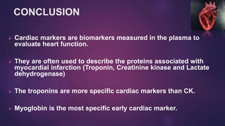 markers of cardiac disorders | PPT