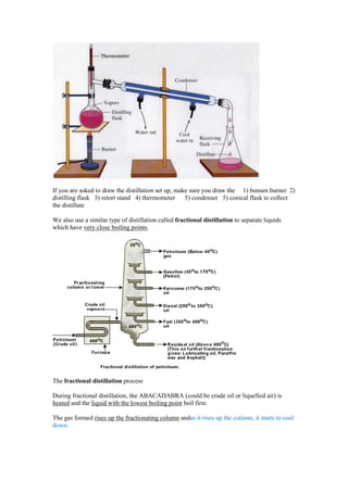 Chem separation techniques | DOCX