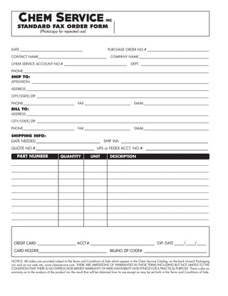 Chem Service Inc Pesticide Reference Standards Catalogue | PDF