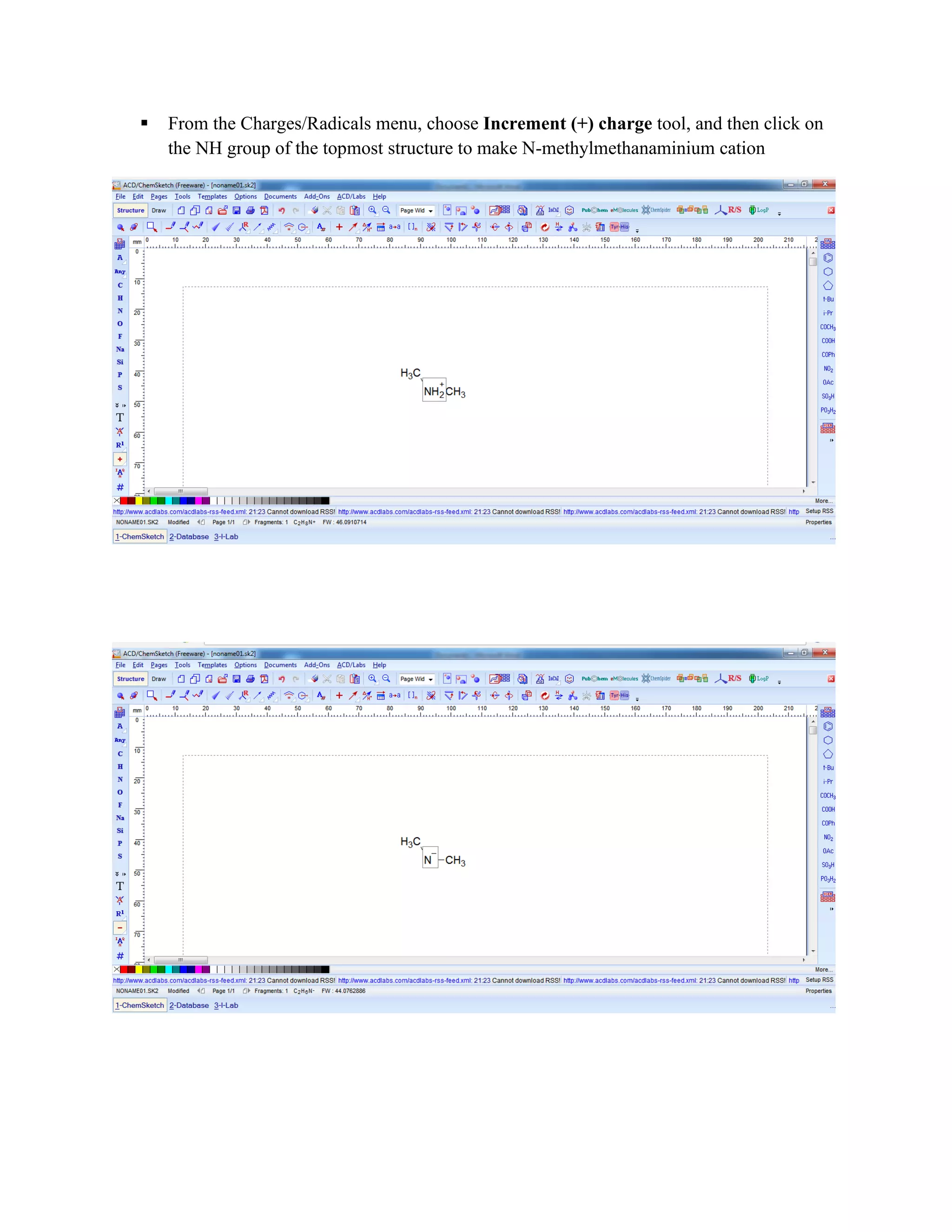 Chemsketch tutorial | PDF